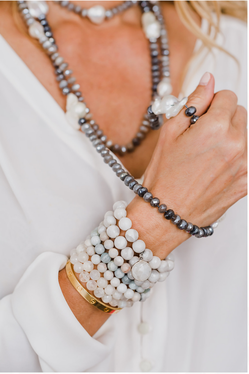 Alex Stack in White Moonstone – Kamo by Kary Brittingham