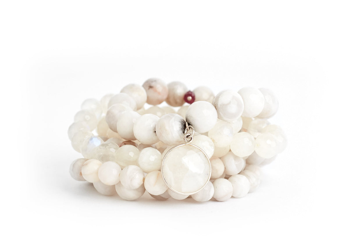 Alex Stack in White Moonstone – Kamo by Kary Brittingham